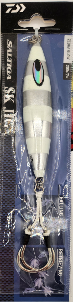 SK JIG zebra glow 200g – Young's Tackle